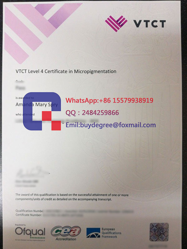 How much does it cost to buy a VTCT Level 3 Certificate?_Buy Fake Degree Certificate-Order ...